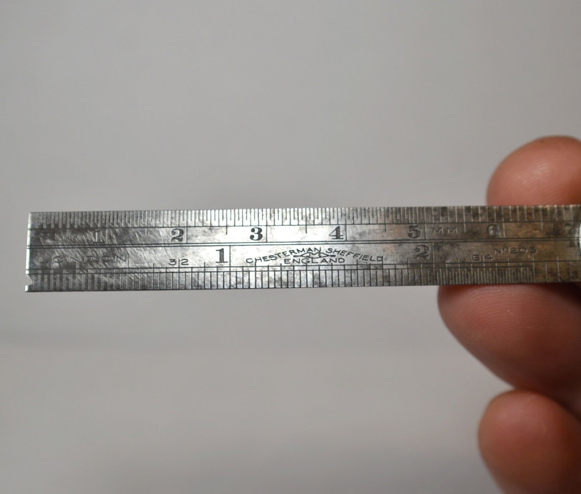 Antique Chesterman 9 Inch Ruler Pen Knife With 2 Blades | Etsy