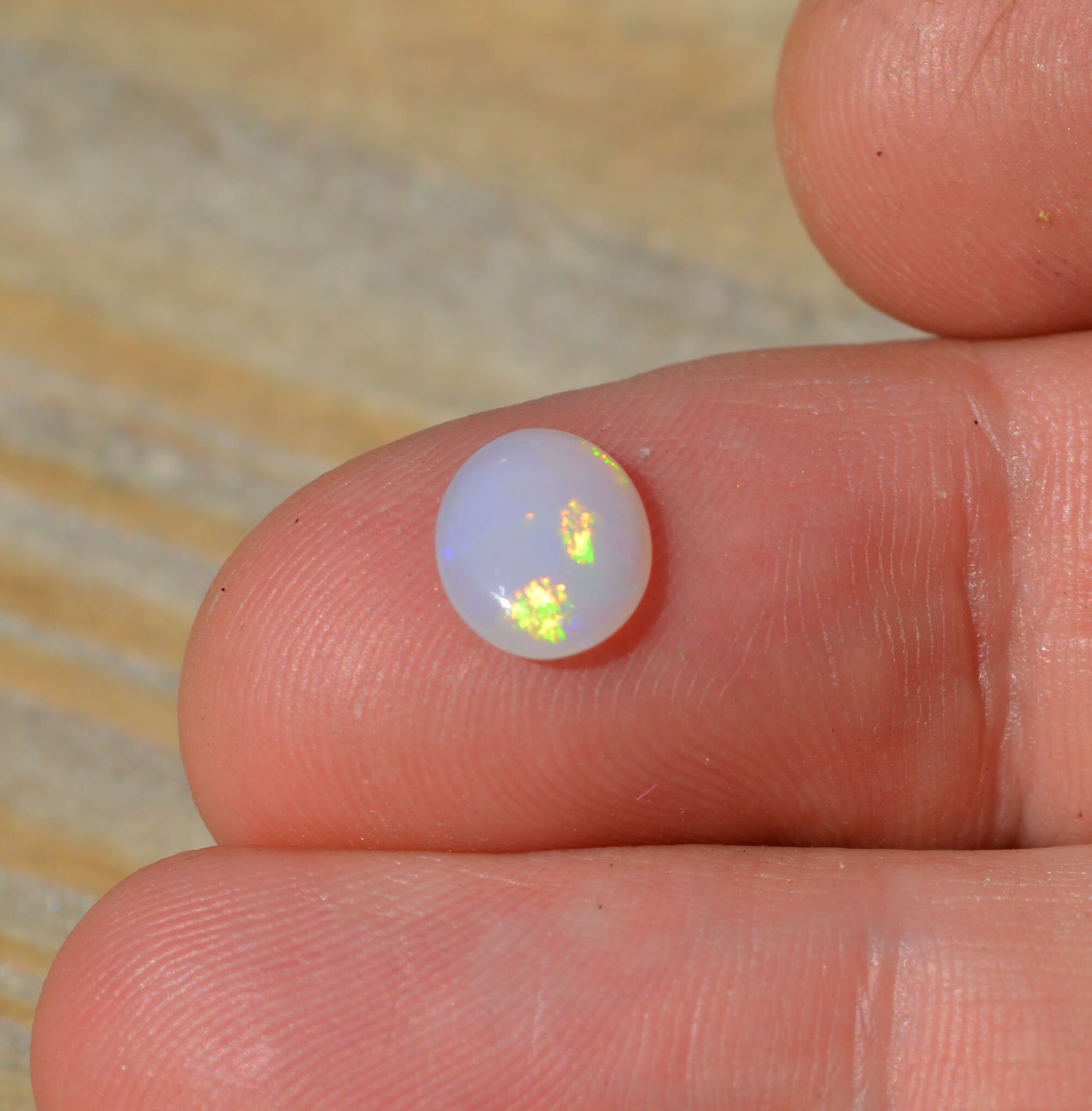 Loose Oval Australian Opal Cabochon