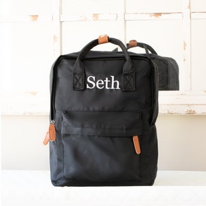 Personalized Baby Backpacks, Monogrammed Toddler Backpacks, Navy Kids Backpacks, Preschool Book ...