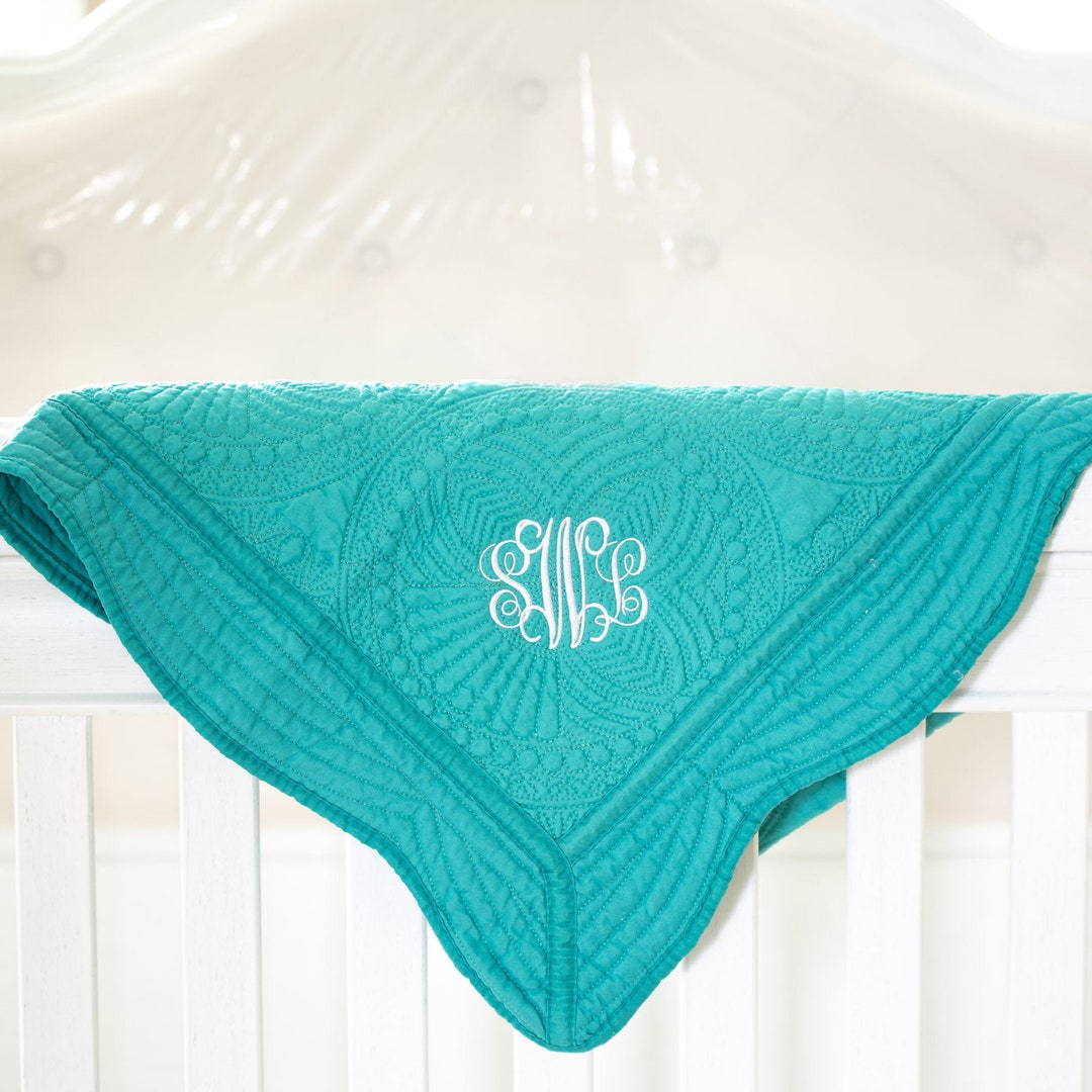 Personalized Baby Quilt, Monogram Baby Quilts, Baby Boy Quilt ...