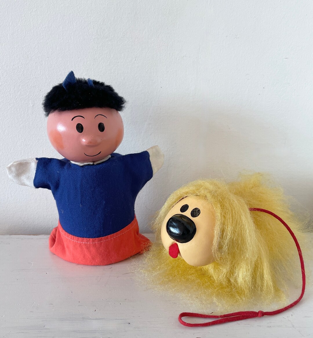 Vintage Magic Roundabout Florence and Dougal Puppets Pelham 1960s - Etsy