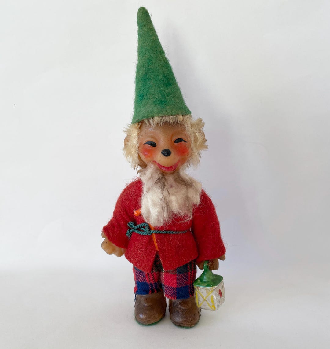 Vintage Steiff Mecki Hedgehog Gnome, Elf Doll 1950s - Etsy