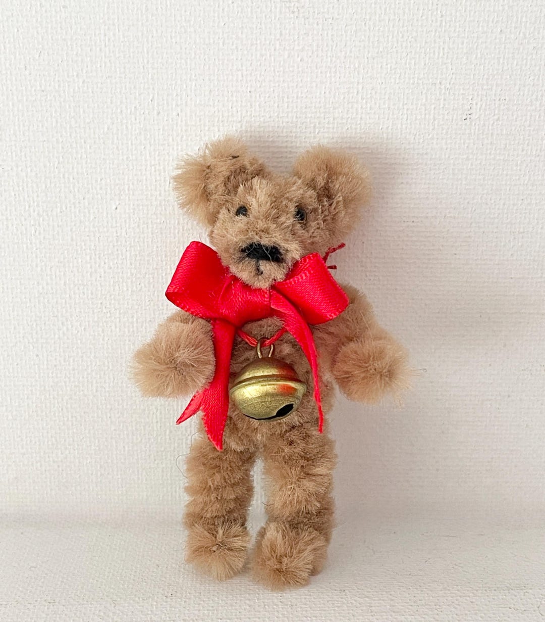 Miniature Handmade Teddy Bear Fully Posable 8cm - Etsy