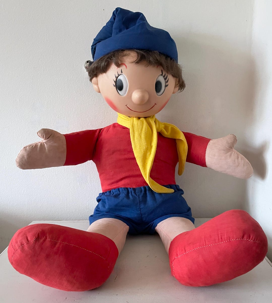 Large Vintage Enid Blyton Noddy Doll 1960s - Etsy