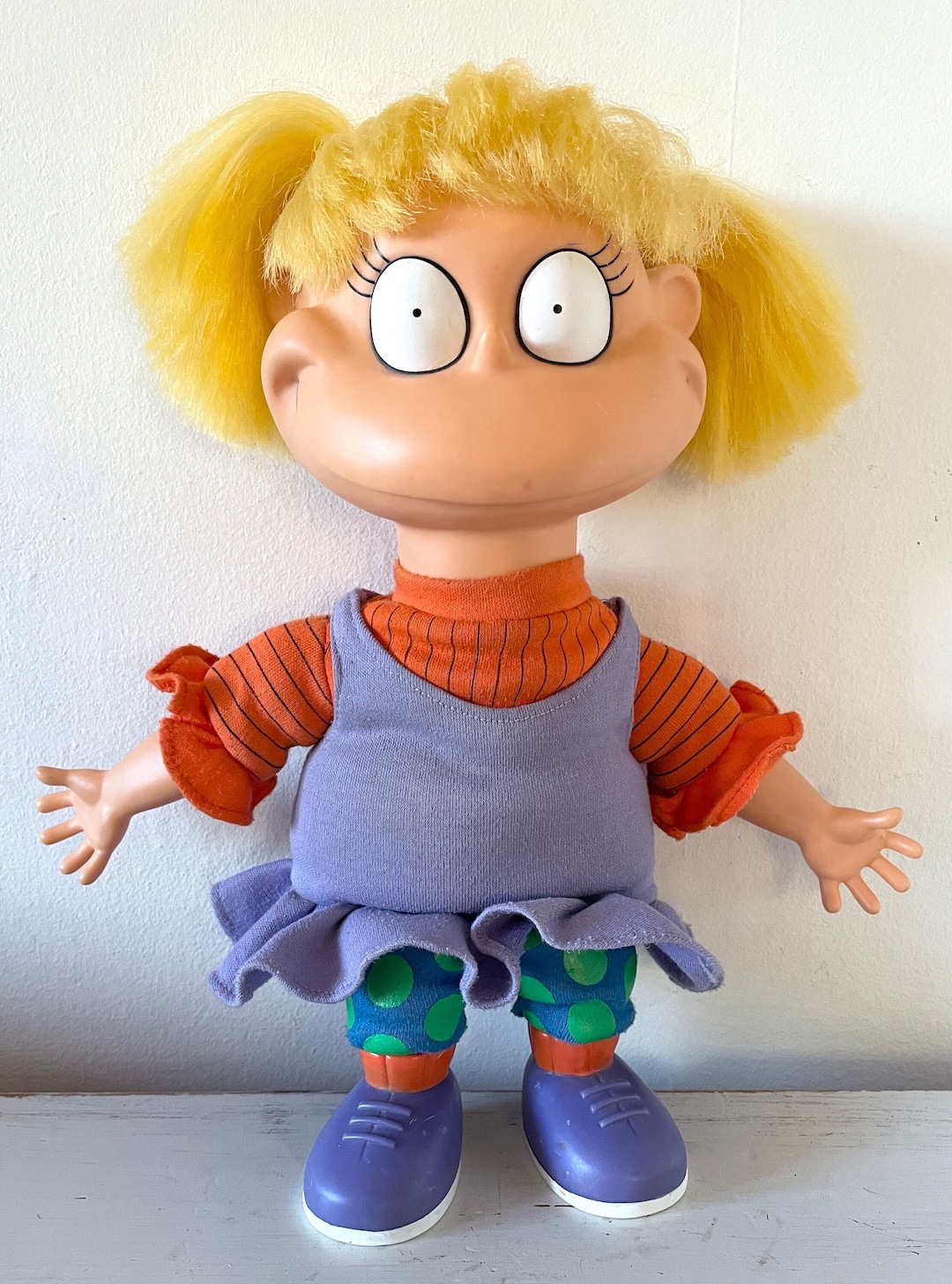 Vintage Dakin Nickelodeon Angelica Pickles Rugrat Doll 1993 - Etsy