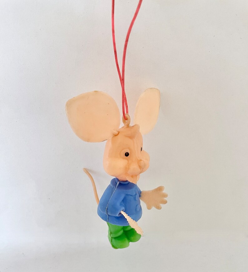 Vintage Topo Gigio Mouse Hanging Figure 1960s - Etsy