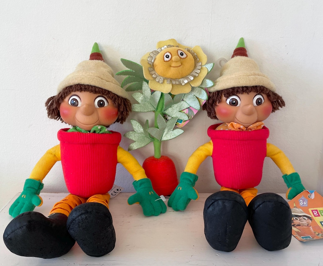 Vintage Bill and Ben the Flowerpot Men and Little Weed BBC TV ...