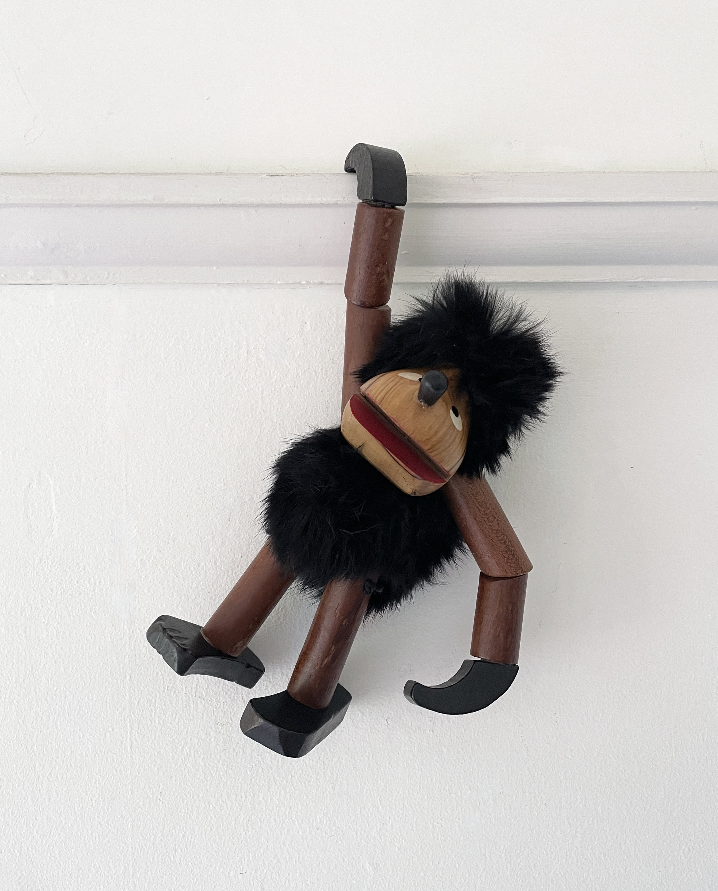 Vintage Hanging Teak Monkey, Gorilla, Ape, Gonk, Troll 1960s - Etsy