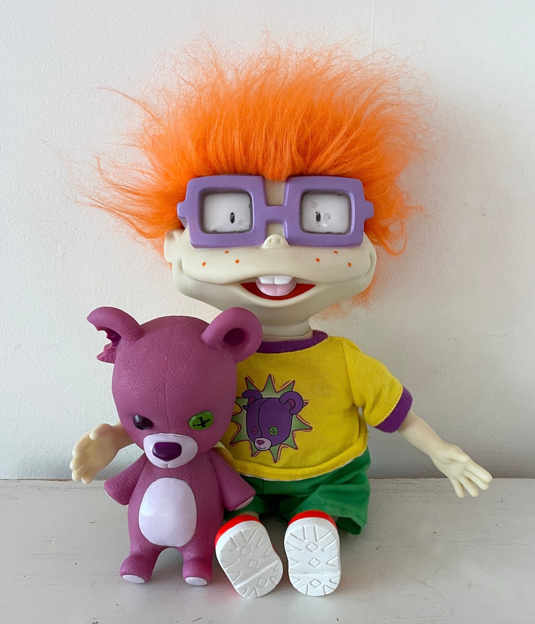 Vintage Nickelodeon Viacom Rugrats in Paris Cheer up Chuckie Crying ...