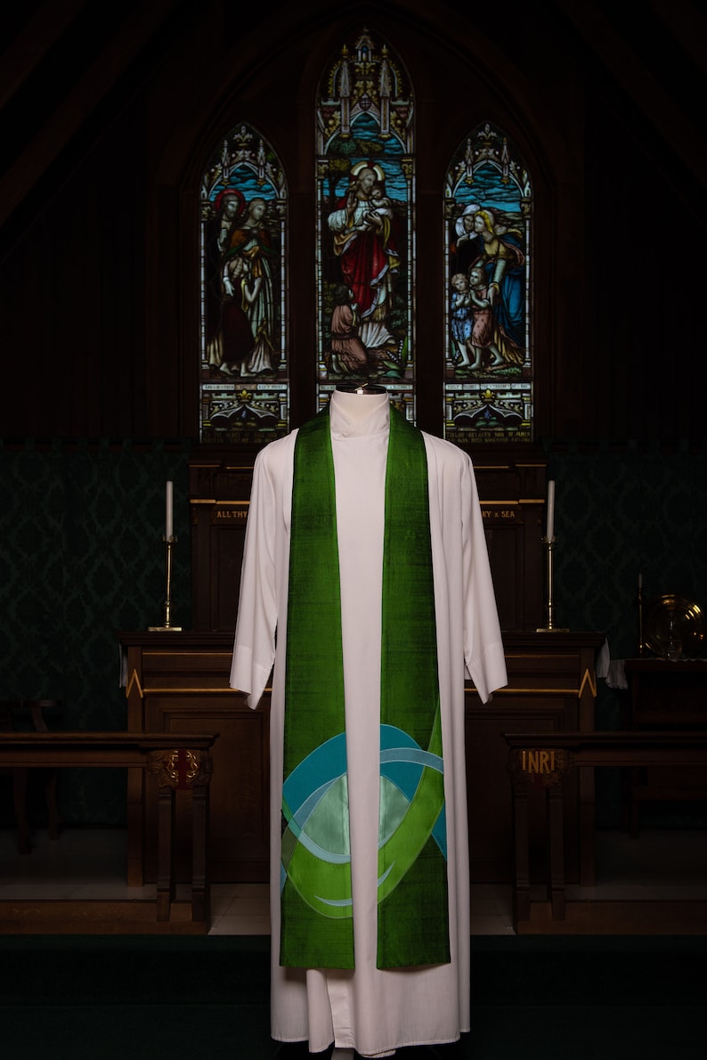 Clergy Stole for Ordinary Time - "en Christo" - Etsy