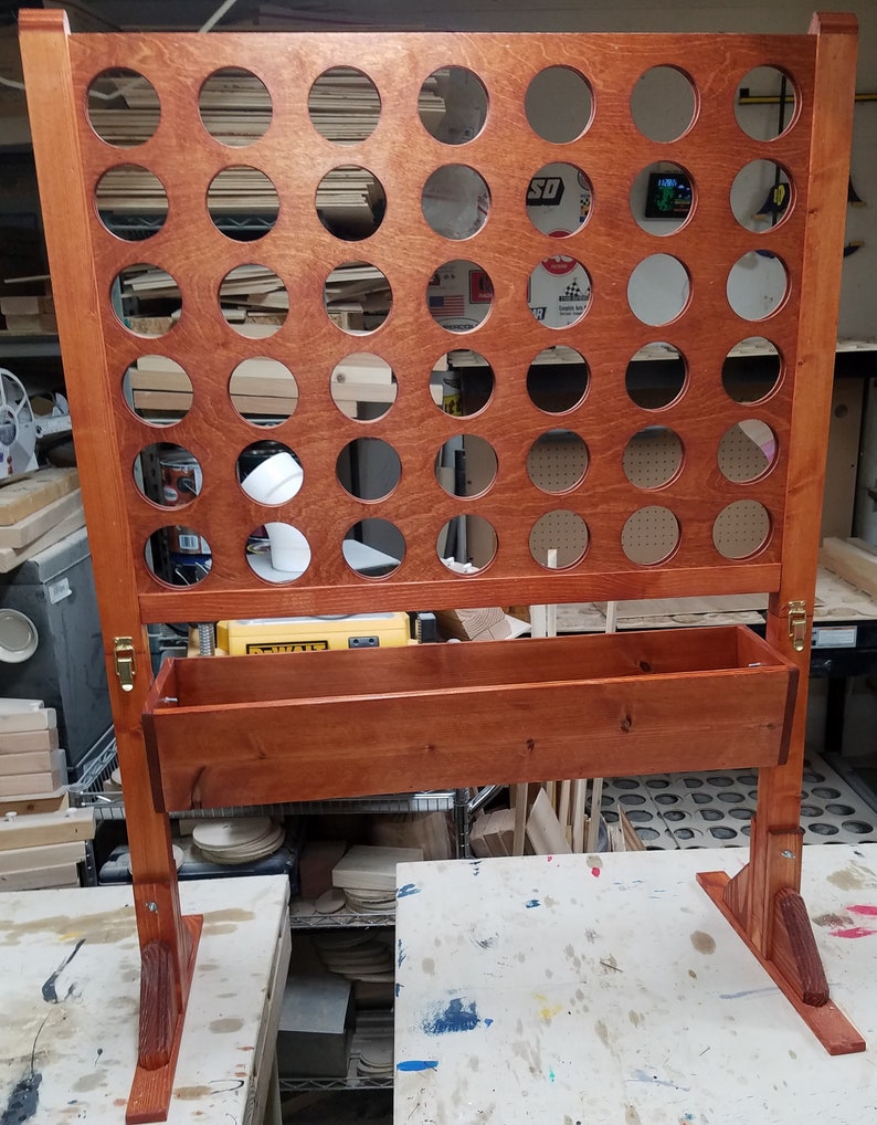 Giant Homemade Connect 4 Game Painted - Etsy Canada