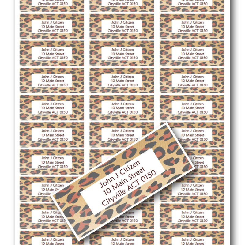 Printed Label - Etsy