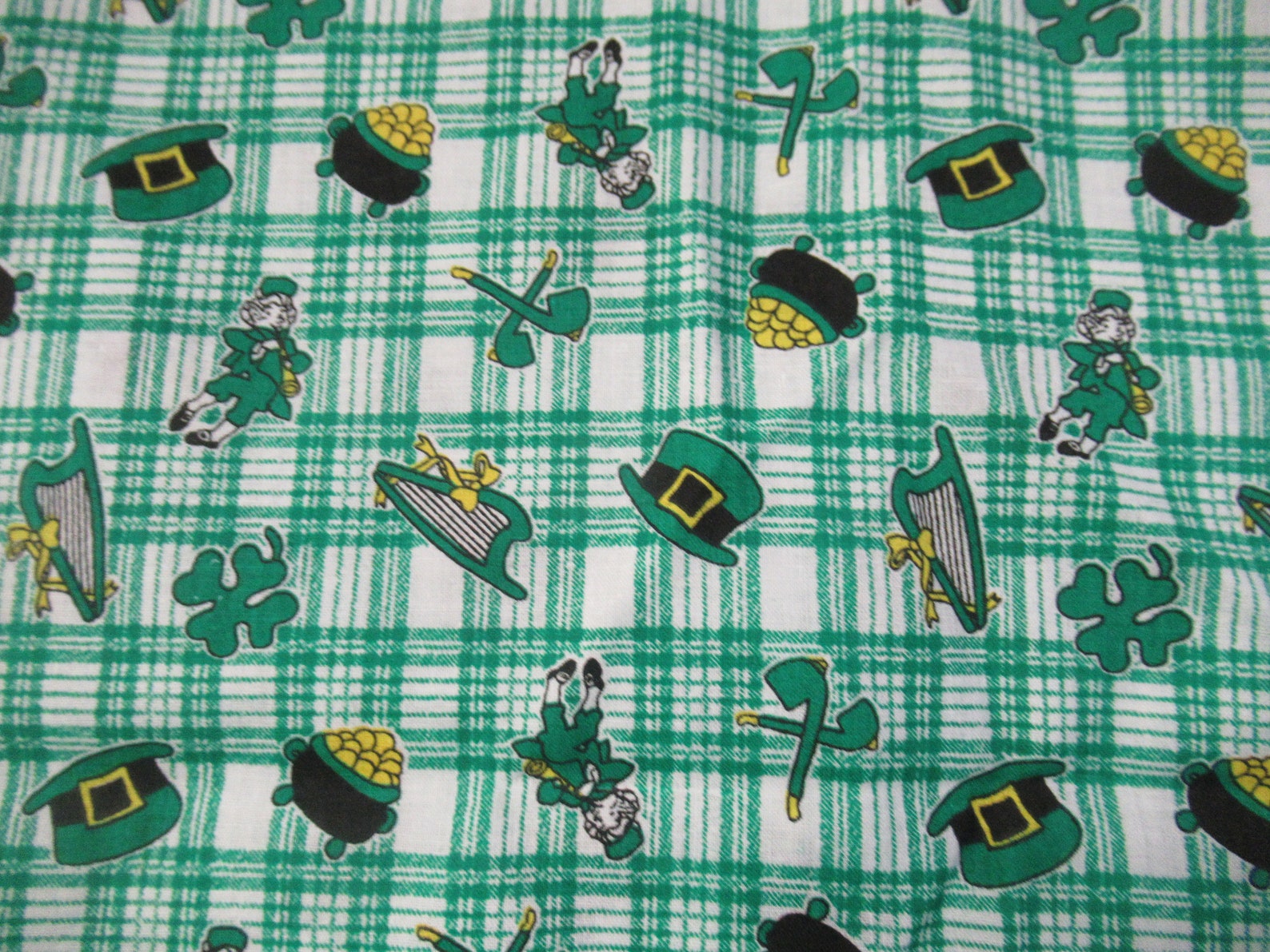 ST. Patricks Day Cotton Fabric From General Fabrics That Has ...