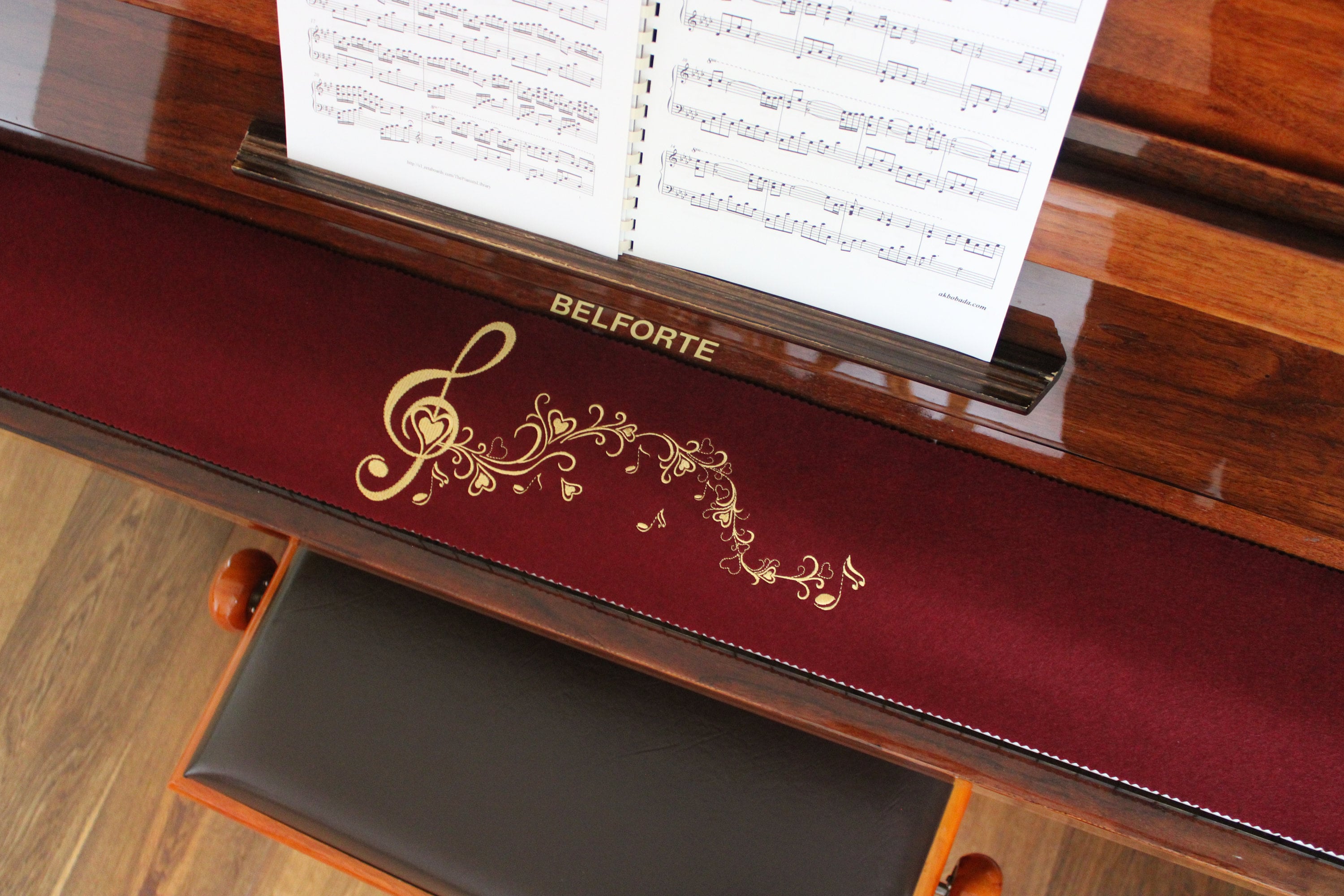 Piano Runner Key Runner Keyboard Cover for Piano Key Cover - Etsy