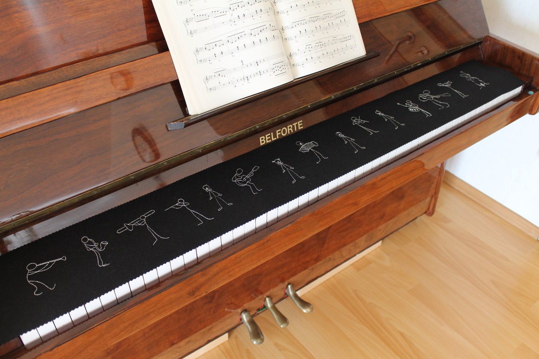 Piano Runner Keyboard Maker Keyboard Cover voor Piano Keyboard Plafond ...