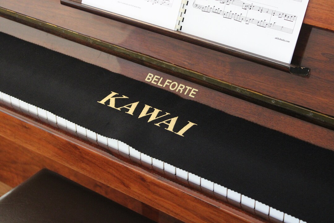 Klavierläufer Keyboard runner Cubierta de teclado para piano - Etsy España