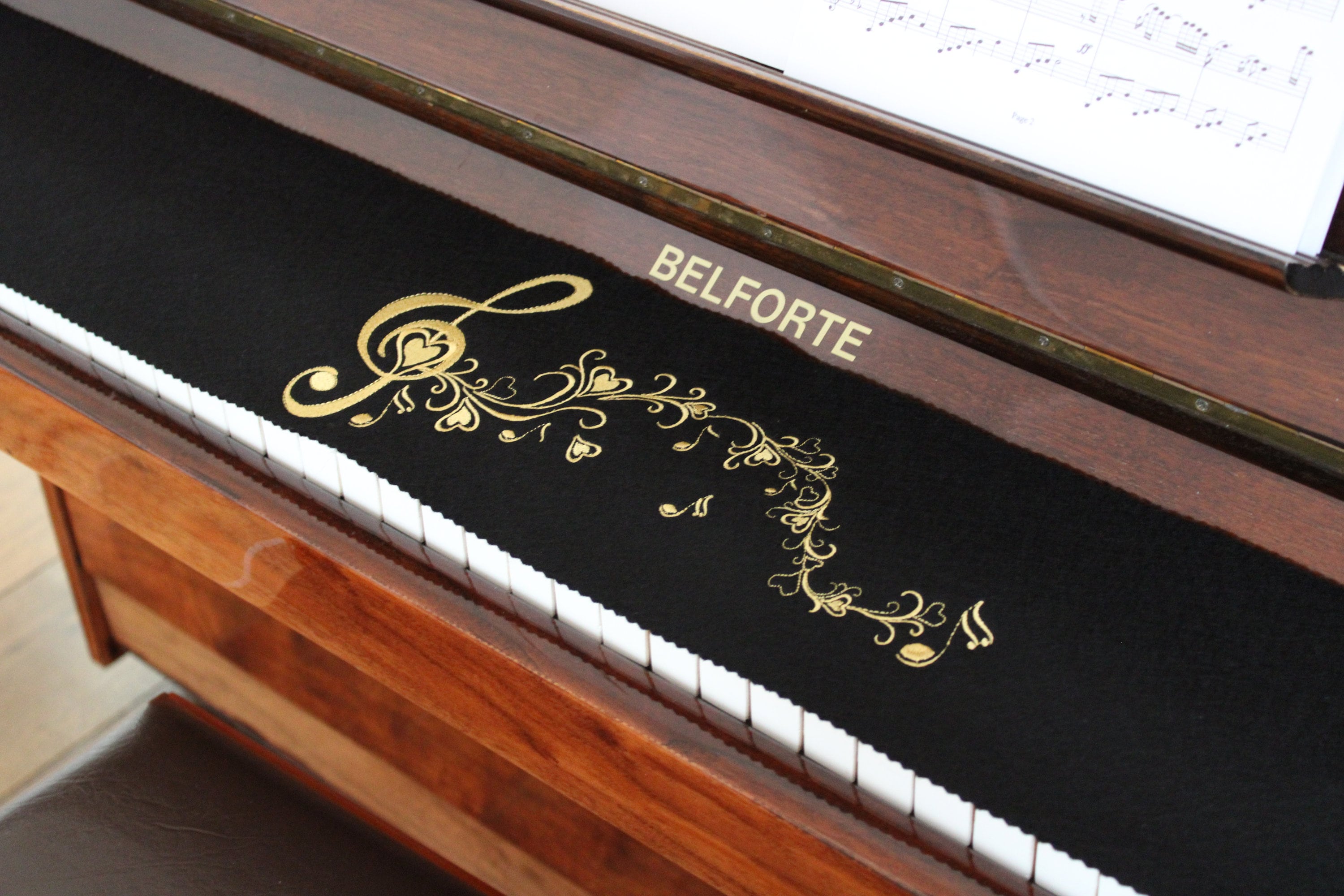Piano Runner Key Runner Keyboard Cover for Piano Key Cover - Etsy