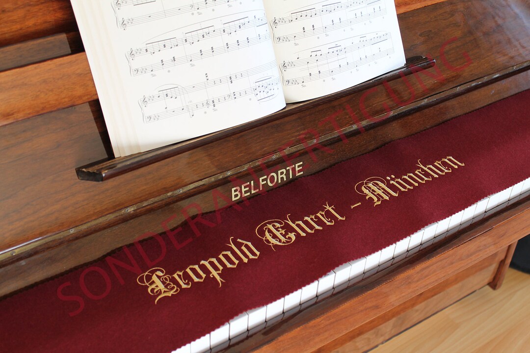 Klavierläufer Keyboard Runner Keyboard Cover for Piano Keyboard Cover ...