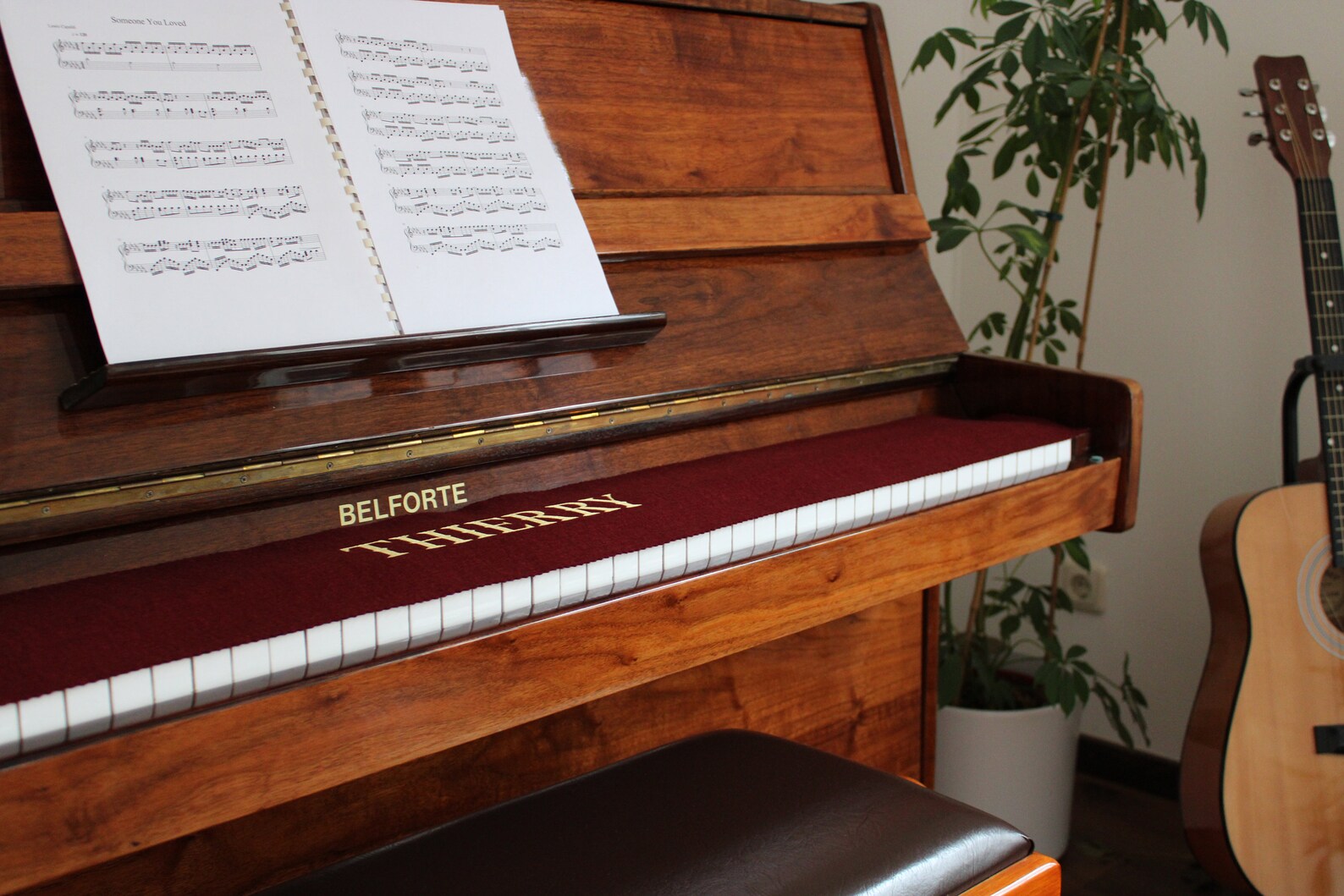 Klavierläufer Keyboard Runner Keyboard Cover for Piano - Etsy