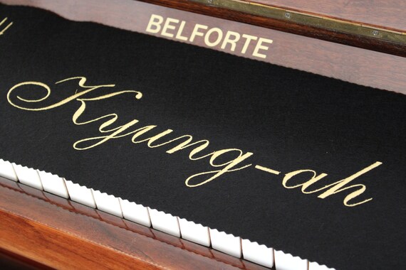 Klavierläufer Keyboard runner Keyboard cover for piano | Etsy