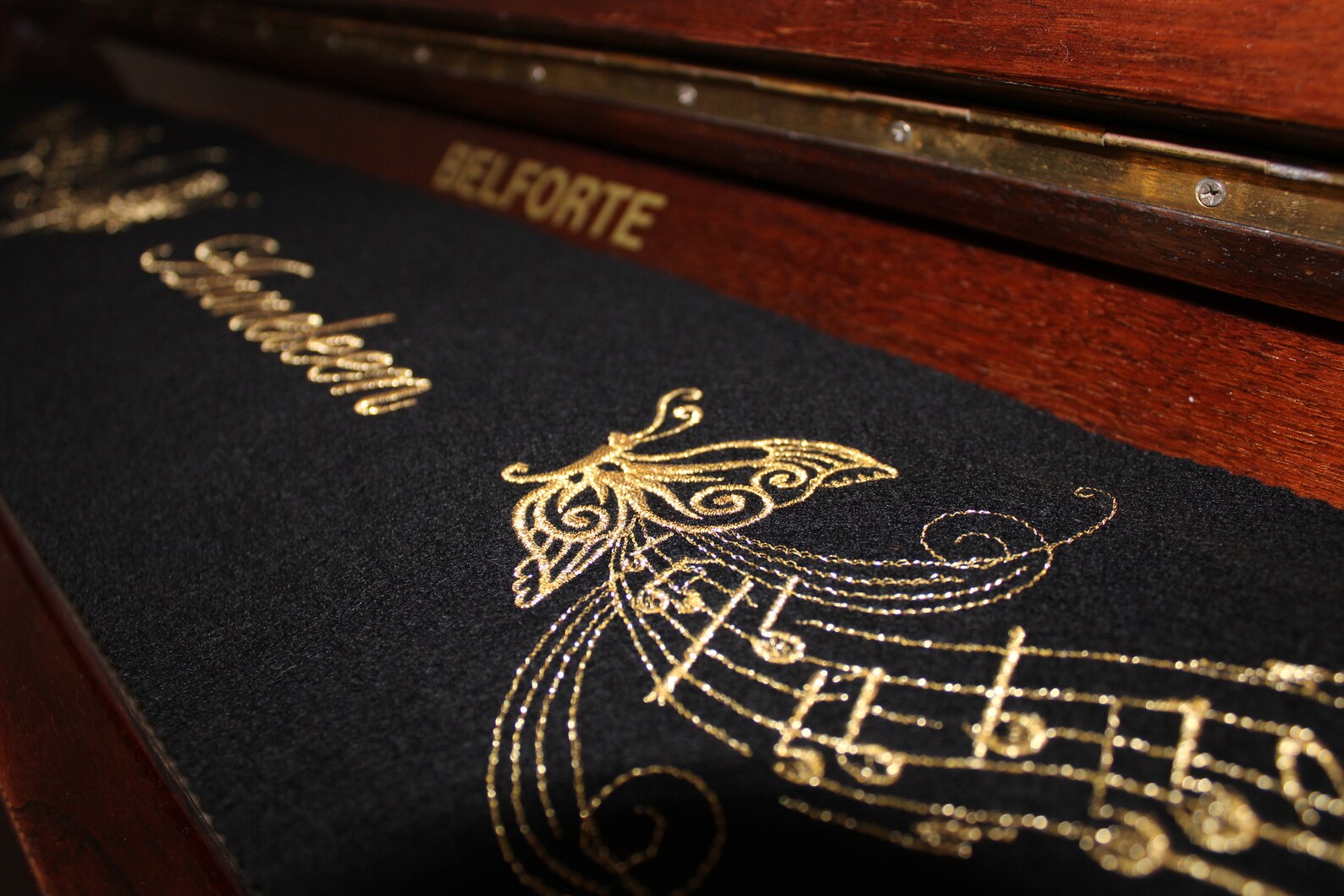 Key Runner Personnalisé Piano Runner Clavier Cover pour Piano - Etsy France