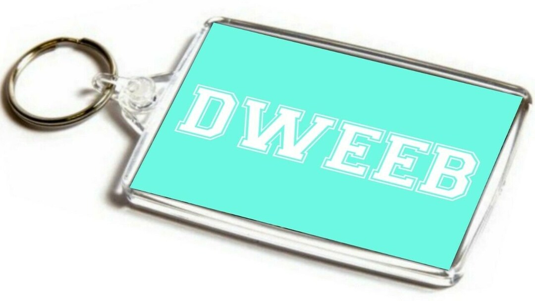 Dweeb Jumbo Keyring. A Gift for Geeks Etc - Etsy
