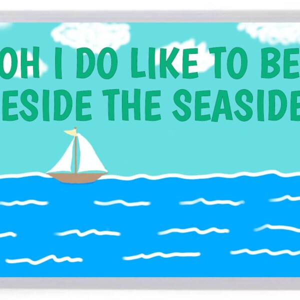Beside the Seaside - Etsy UK