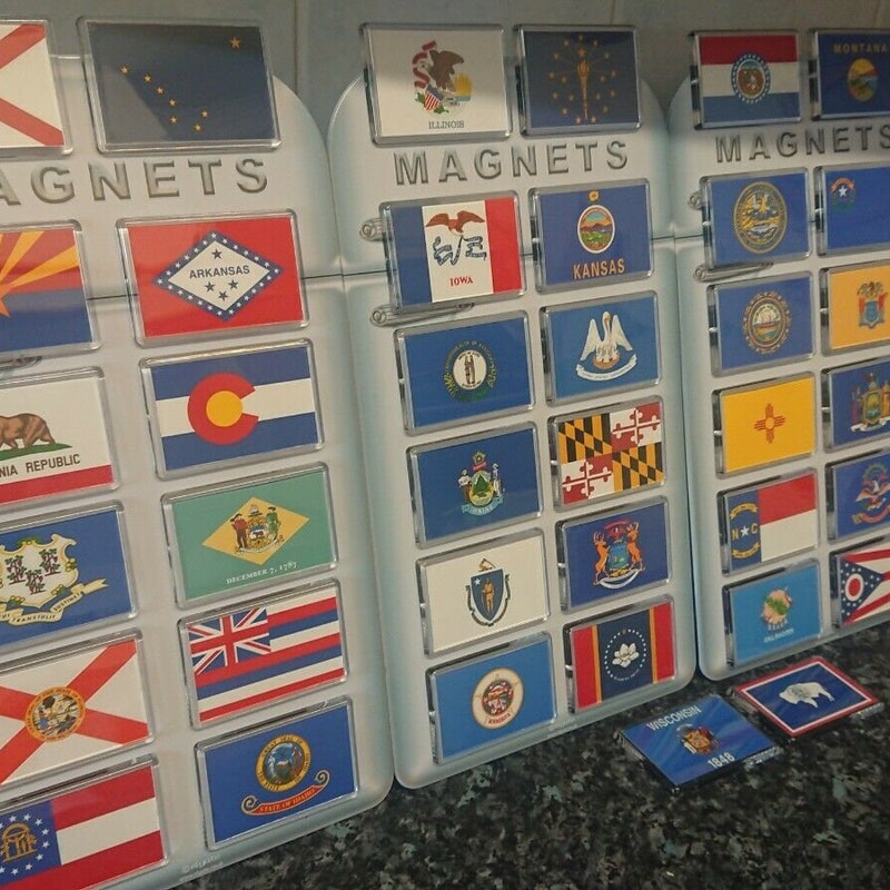 American Flag Fridge Magnet - Etsy