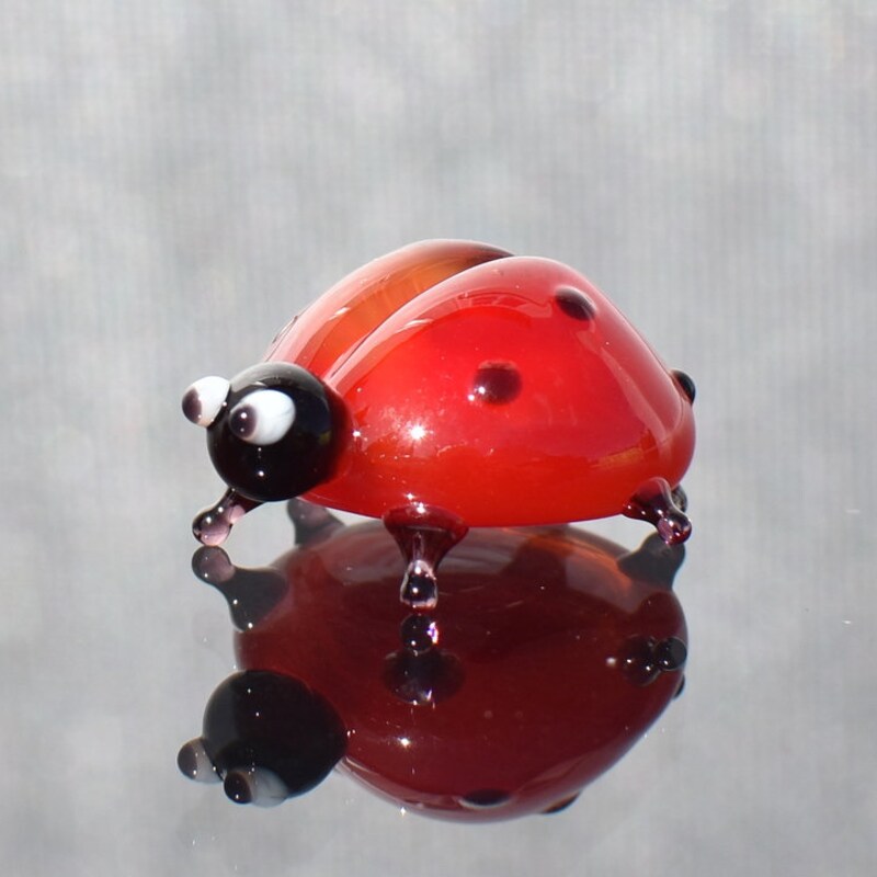 Hand Blown Ladybugs - Etsy