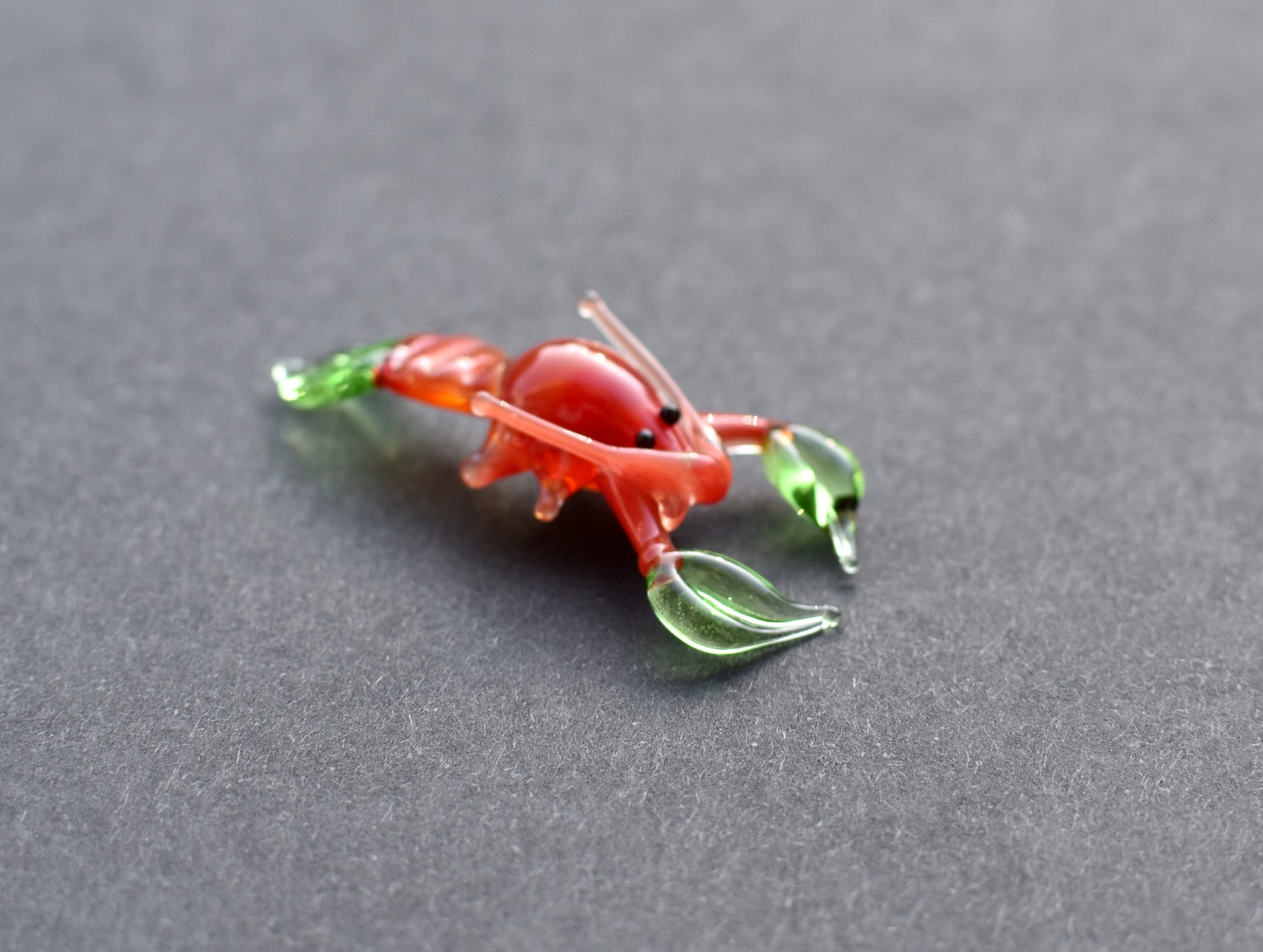 Cute Glass Mini Lobster. Whimsical Figurine With a Lot of - Etsy