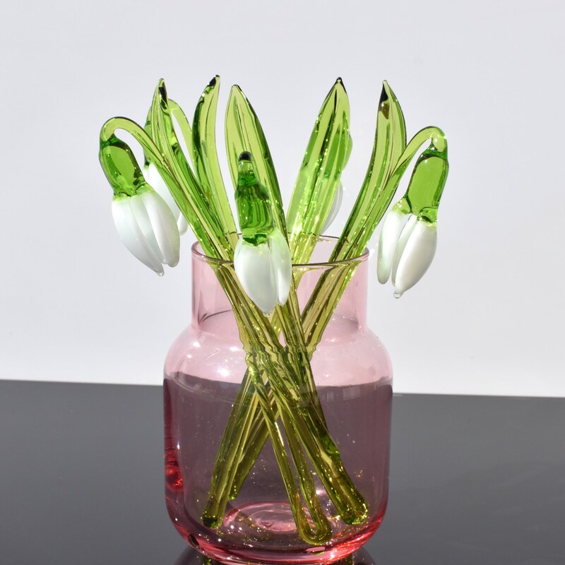 Art Glass Flowers - Etsy