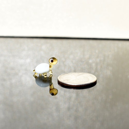 Worlds Smallest Glass Ladybug Whimsical Lamp Work Miniature - Etsy