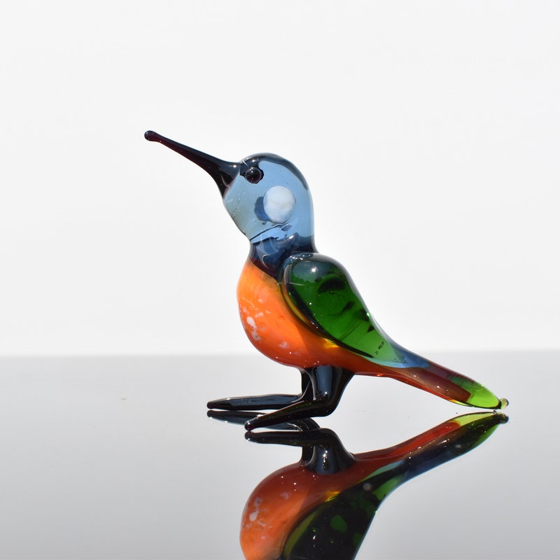 Glass Hummingbird - Etsy