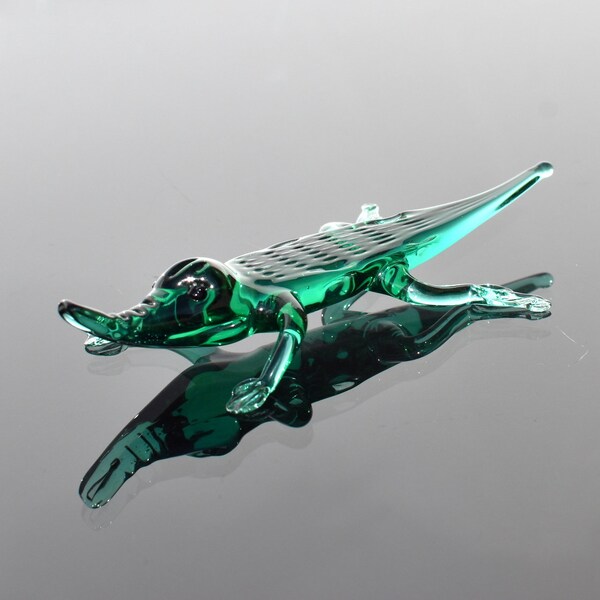 Alligator Figurine - Etsy