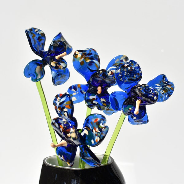 Glass Orchid - Etsy