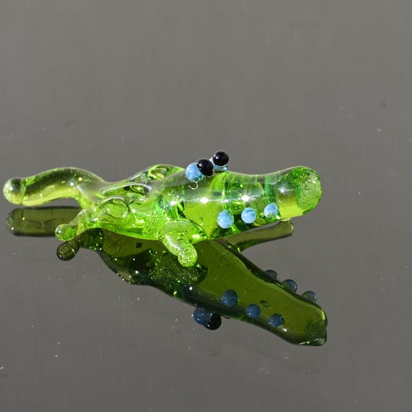 Alligator Figurine - Etsy