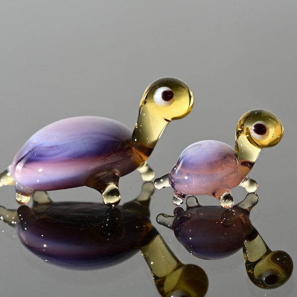 Purple Turtle - Etsy
