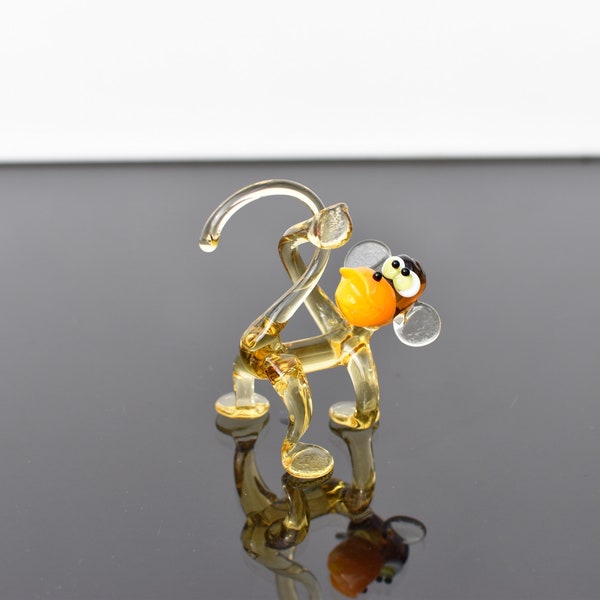 Glass Monkey - Etsy