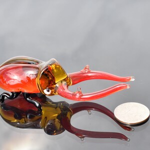 Beautiful Glass Stag Beetle. Detailed Figurine With a Lot of ...