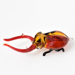 Beautiful Glass Stag Beetle. Detailed Figurine With a Lot of ...