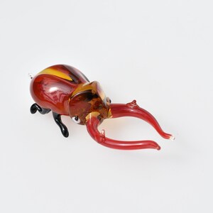 Beautiful Glass Stag Beetle. Detailed Figurine With a Lot of ...