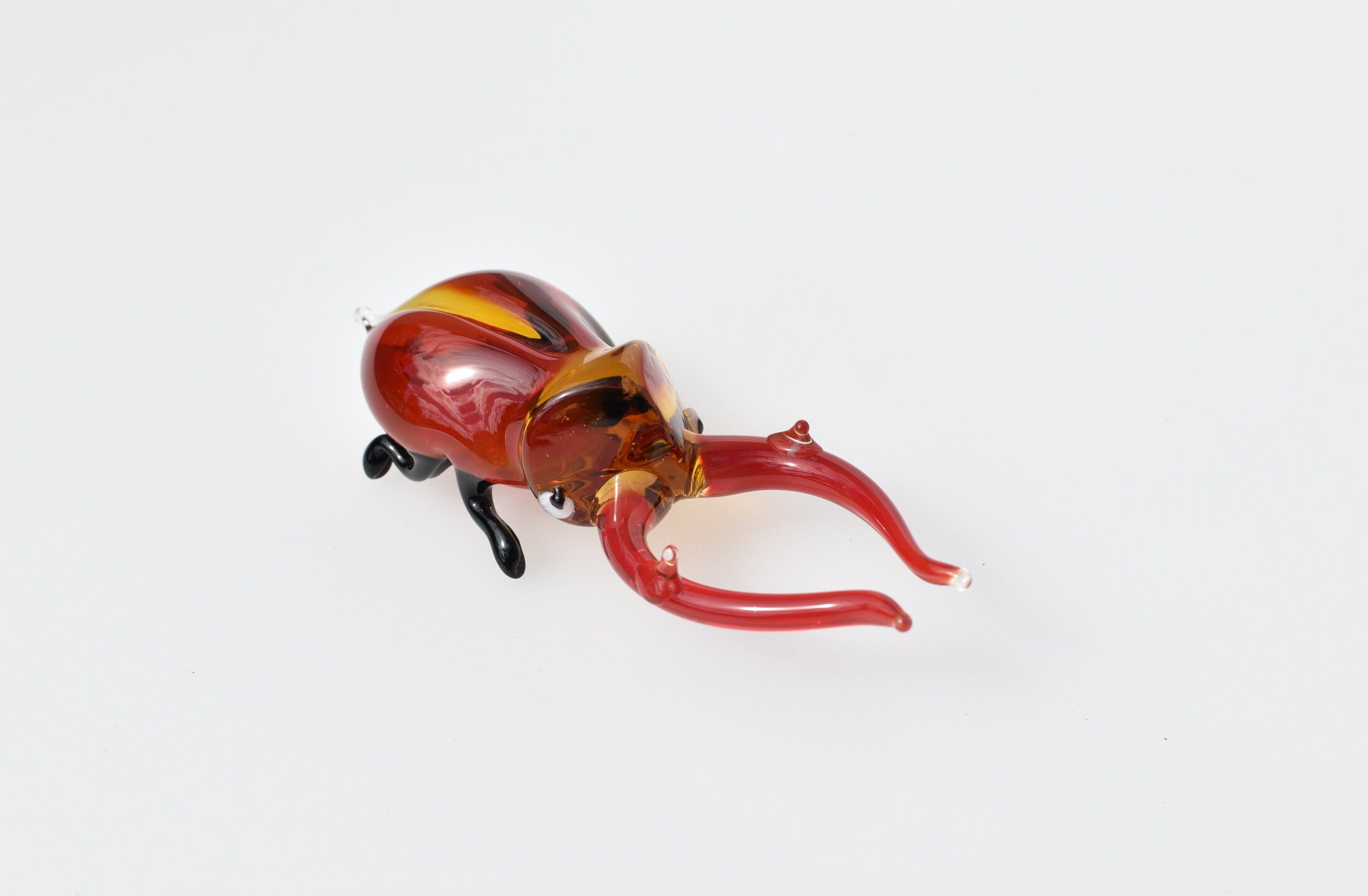 Beautiful Glass Stag Beetle. Detailed Figurine With a Lot of ...