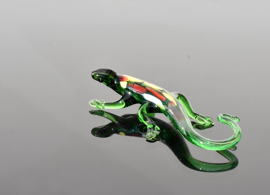 Realistic Looking Glass Lizard. Detailed Figurine With a Lot of ...