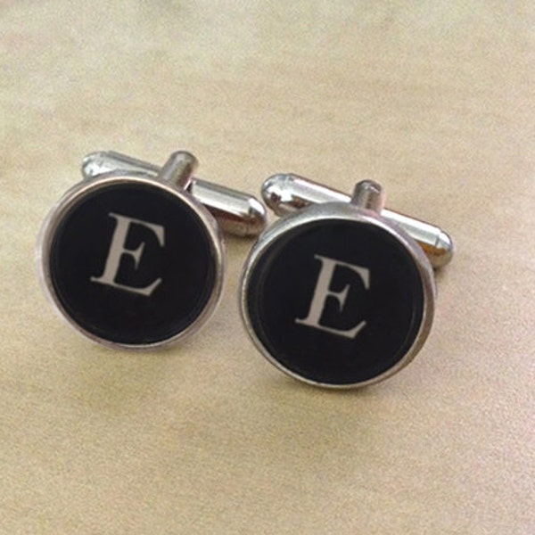 Letter Cufflinks - Etsy