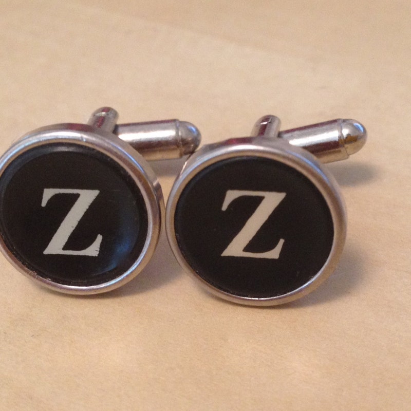 Letter Cufflinks - Etsy