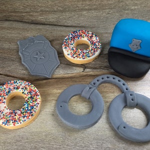 Police Cake Topper Set - Etsy