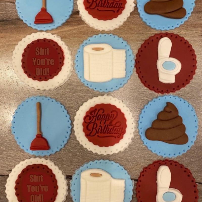 Poop Cake Toppers - Etsy