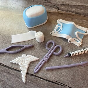 Surgical Cake Topper Set - Etsy
