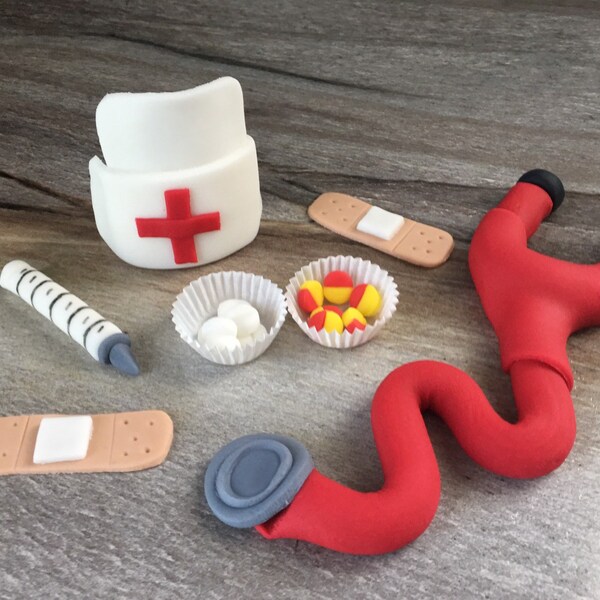 Nurse Cake Topper - Etsy