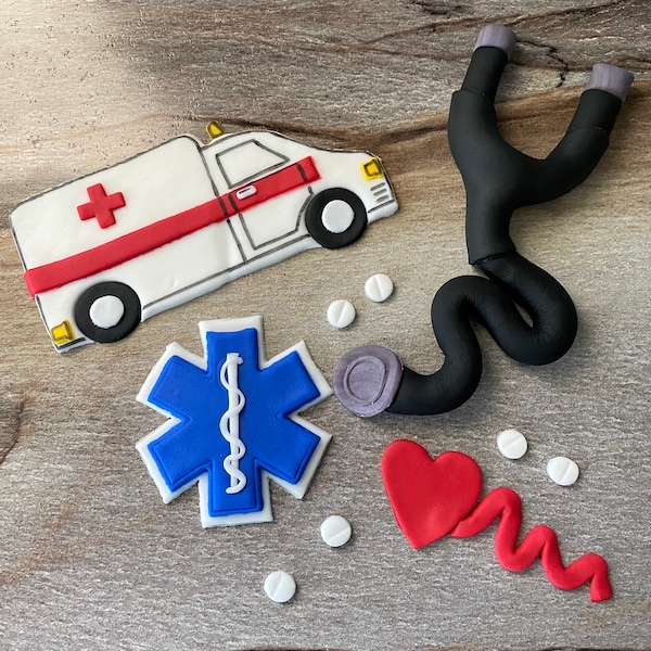 Paramedic Cake Topper - Etsy